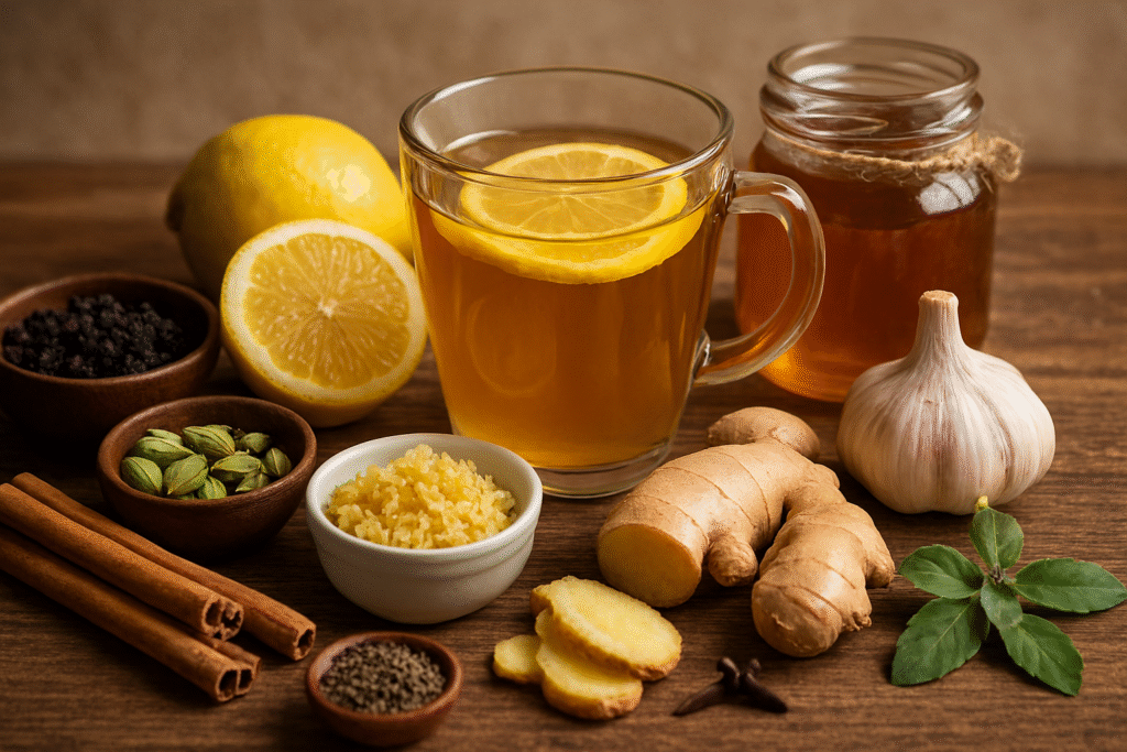 7 Ayurvedic Home Remedies for Cough and Cold (Natural & Effective ...
